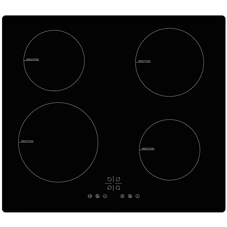 CATA 100 - 60cm 4 Zone 13A Induction Hob Black | Cata